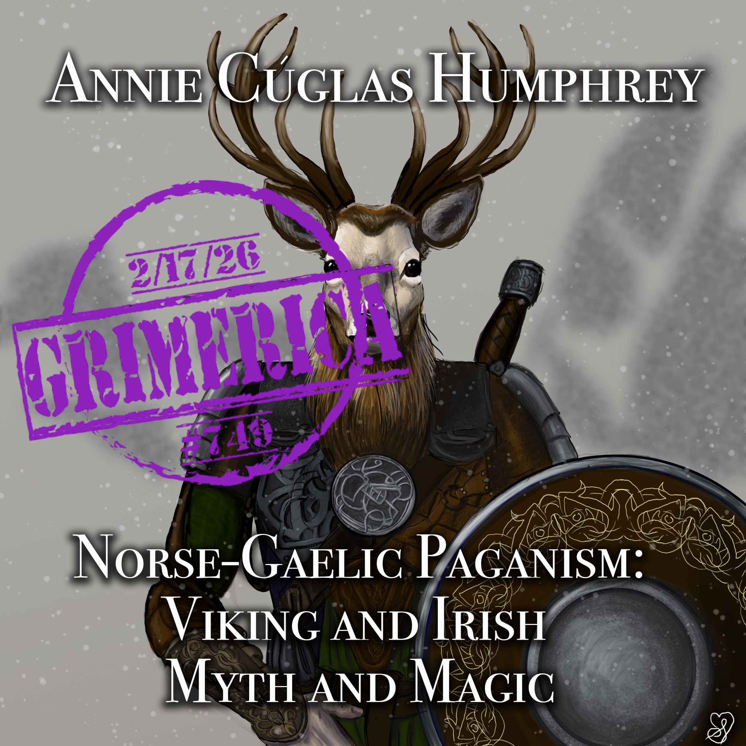 #749 – Annie Cuglas Humphrey, PhD | Norse-Gaelic Paganism, Viking and ...